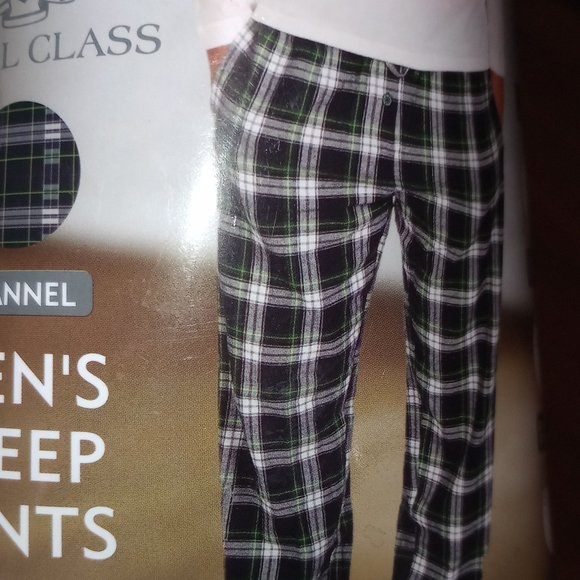 Royal Class | Pants | Mens Flannel Sleep Pants Elastic Waist | Poshmark